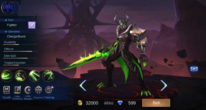Argus MLBB: Lane, Tipe Hero, hingga Nama Pedangnya