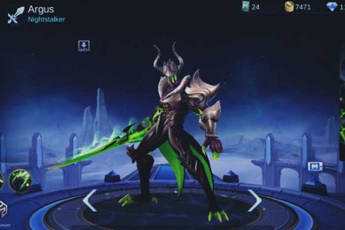 Argus MLBB: Lane, Tipe Hero, hingga Nama Pedangnya