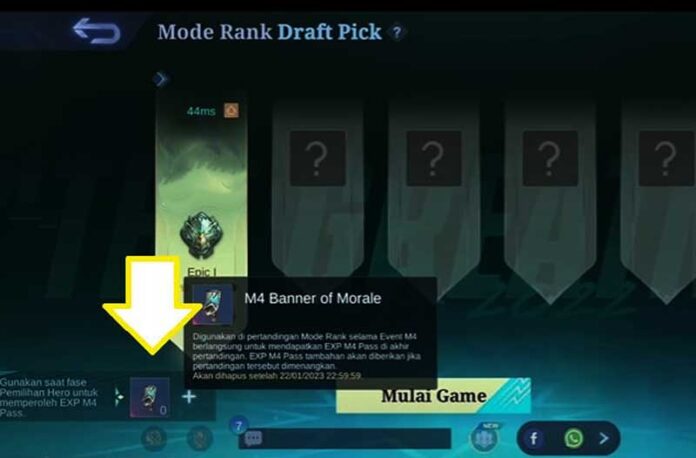 Banner of Morale MLBB: Pengertian, Fungsi, hingga Cara Beli