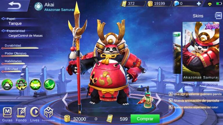 Ini Profil dan Kisah Hero Akai Mobile Legend
