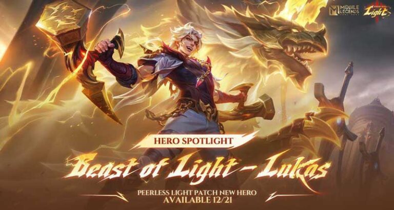 Komposisi Build Lukas MLBB, Hero Baru untuk Push Rank!