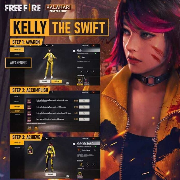 Profil dan Skill Kelly Free Fire, Pemula Wajib Tahu!