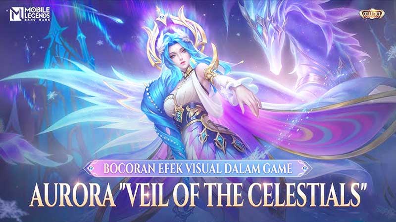 Review Skin Aurora Mobile Legends Veil of the Celestials