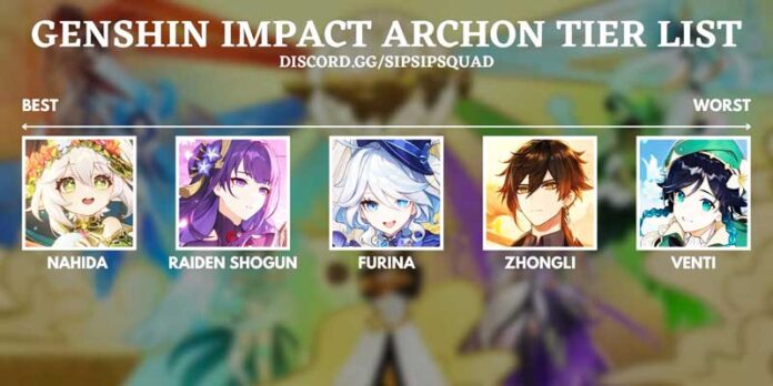 Archon Genshin Impact: Pengertian, Quest, dan Daftarnya