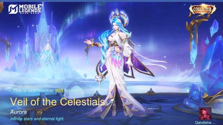 Cara Dapat Skin Collector Aurora Mobile Legend 2025
