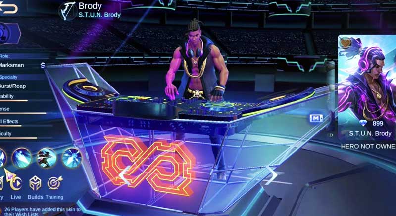 Ini Build Brody ML Paling Sakit Season 35 2025