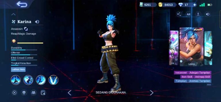 Build Karina Mobile Legends di Season 35 Paling Kuat!