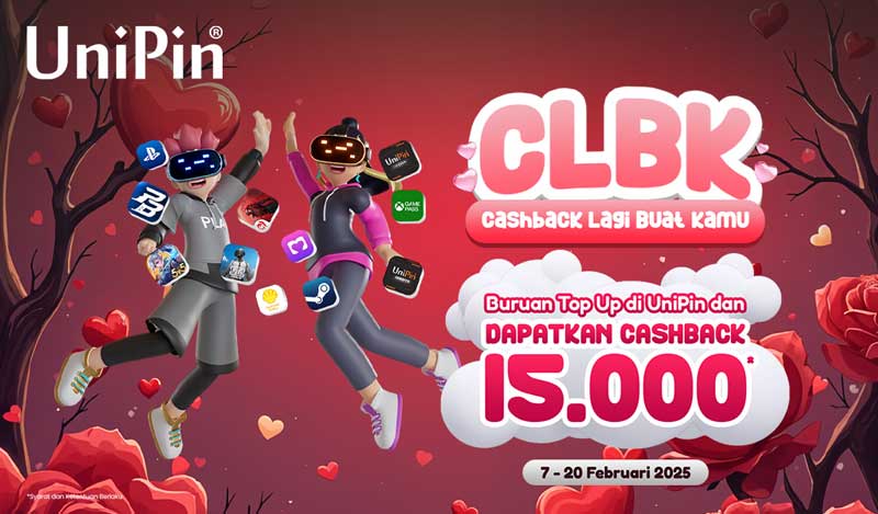 CLBK (Cashback Lagi Buat Kamu) – Top Up Sekarang, Cashback Langsung Cair!