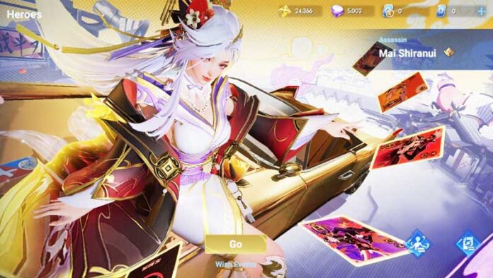 Skin Mai Shiranui Hanafuda Battle Honor of Kings dan Cara Mendapatkan
