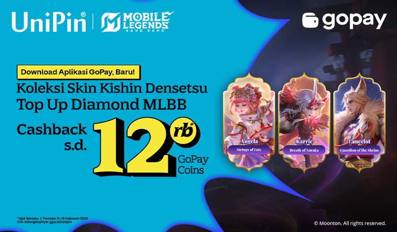 Koleksi Skin Kishin Densetsu: Top Up Diamond MLBB Pakai GoPay Sekarang!