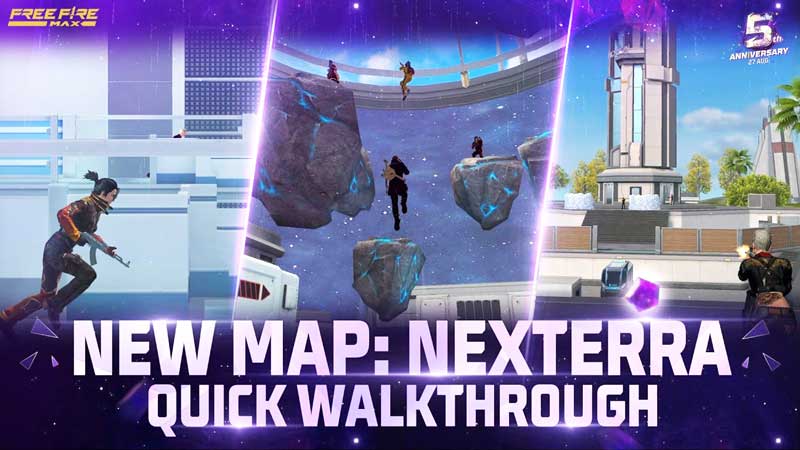 Map Nexterra Ff: Drop Zone, Looting Zone, Dan Tipe Karakter