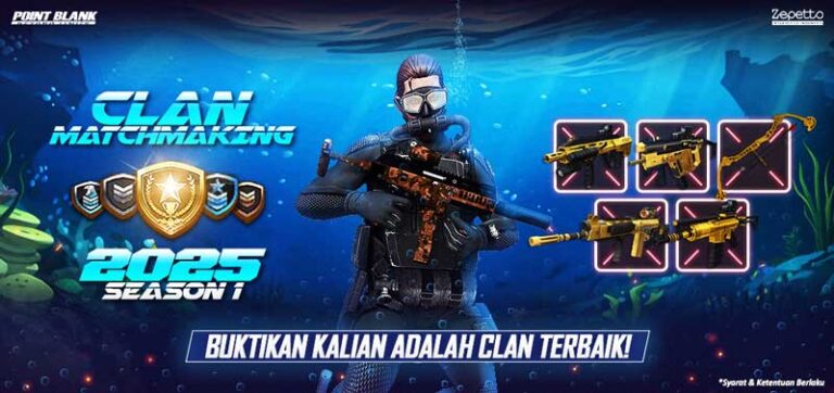 Update Point Blank 2025: Senjata, Clan, hingga Grafik
