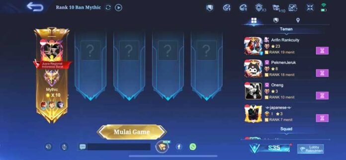 Apa itu Mythic Mobile Legend Grading dan Mekanismenya di 2025