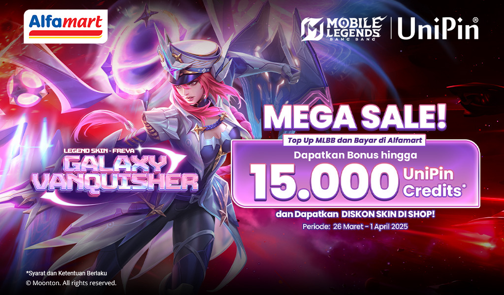 Diskon Skin di Shop MLBB! Top up MLBB bayar di Alfamart Dapatkan Bonus ...
