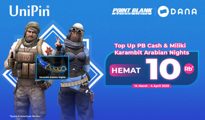 Free Karambit Arabian Nights – Top Up PB Cash Pakai DANA Bisa Hemat 10Ribu! - UniPin