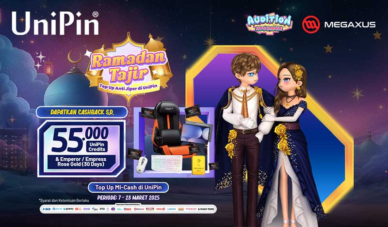 [Ramadhan Tajir] Top Up MI-Cash di UniPin: Cashback s.d 55K UC + Game ...