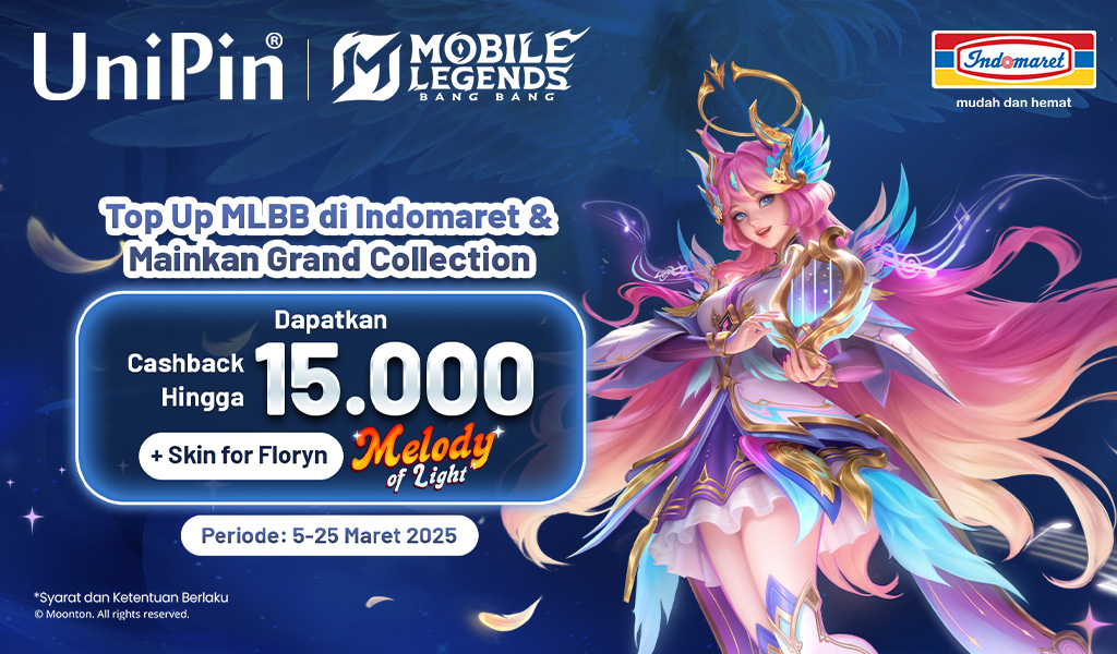 Top Up MLBB Bayar di Indomaret, Mainkan Grand Collection, dapatkan ...