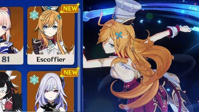 Genshin Impact Escoffier Weapon: Stats dan Ascension Material