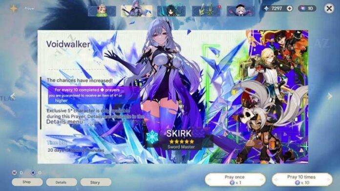 Skirk Genshin Impact: Banner, Elemen, Kit 2025