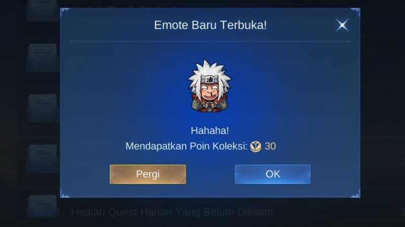 Apa itu Jiraiya Emote MLBB dan Cara Mendapatkannya