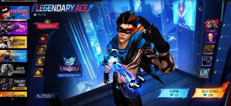 Skin Midnight Vanguard Bundle Free Fire dan Cara Mendapatkannya