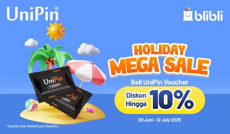 UniPin X Blibli Holiday Mega Sale - UniPin