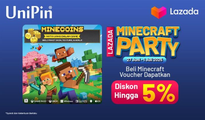 🎮 Tambahkan Sentuhan Eksklusif ke Dunia Minecraft-mu dengan Minecraft Party! - UniPin