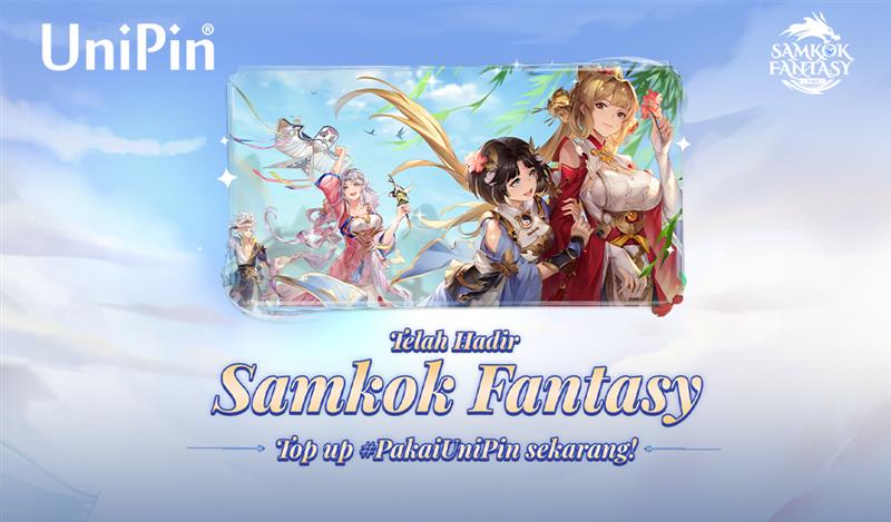 Samkok Fantasy Sudah Bisa Top Up #PakeUniPin - UniPin