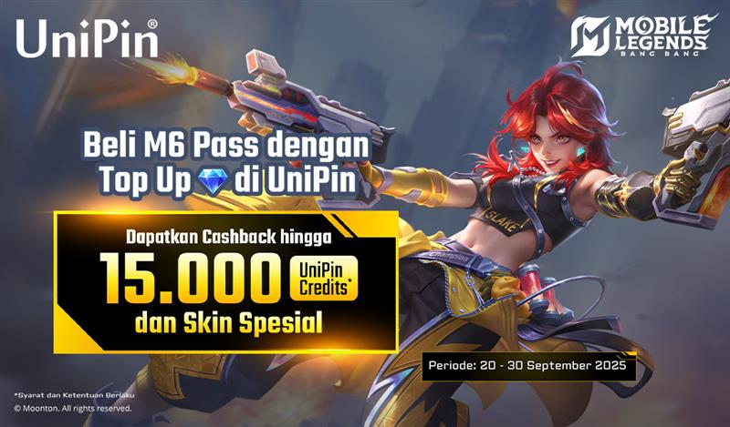 Dapatkan FMVP Skin Beatrix "Sky Force Maverick" dan Cashback hingga 15. ...