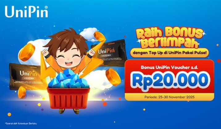Saatnya Self-Reward! Hemat hingga 20.000 dengan Top up Pakai Pulsa di UniPin! - UniPin