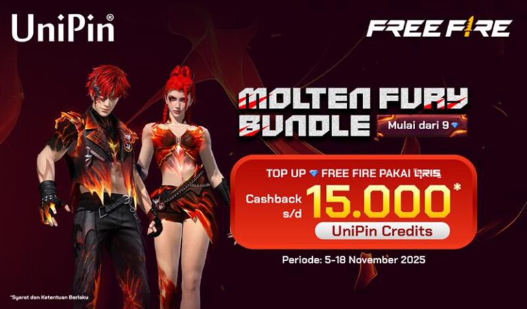Top Up Free Fire Pakai QRIS dan Dapatkan Cashback hingga 15.000 UniPin ...
