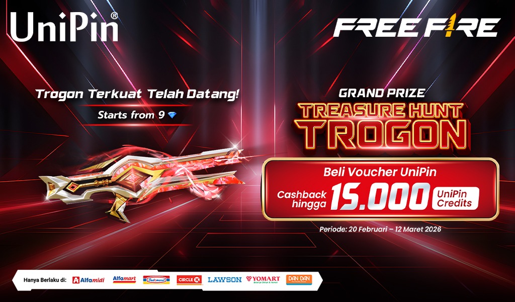 Treasure Hunt Trogon Dimulai! Top Up Sekarang & Dapatkan Cashback 15. ...